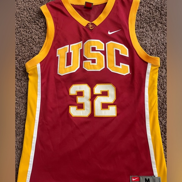 Nike | Shirts | Vtg Nike Authentic Usc Trojans 32 Basketball Jersey Oj ...